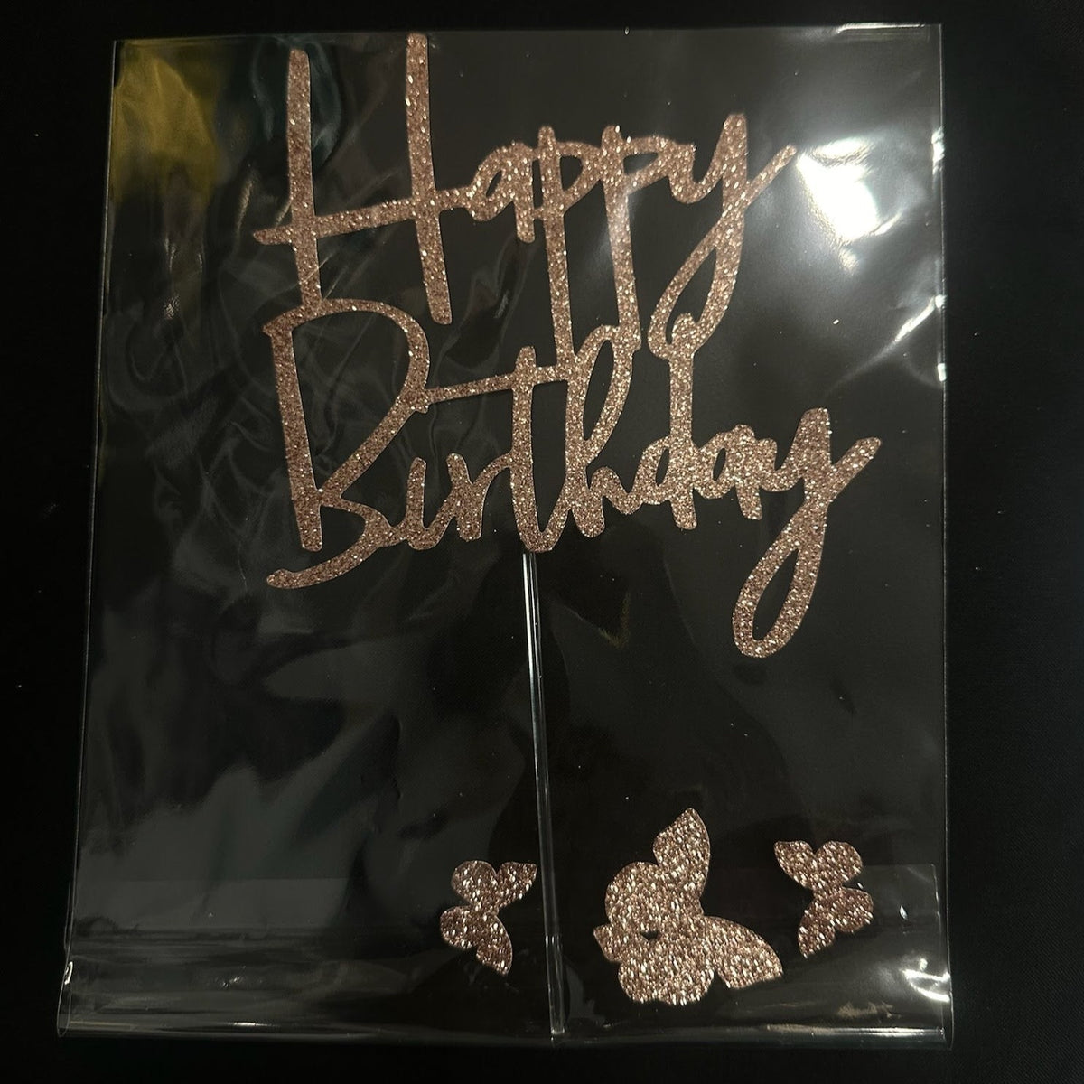 cake topper con glitter – jellofantasy